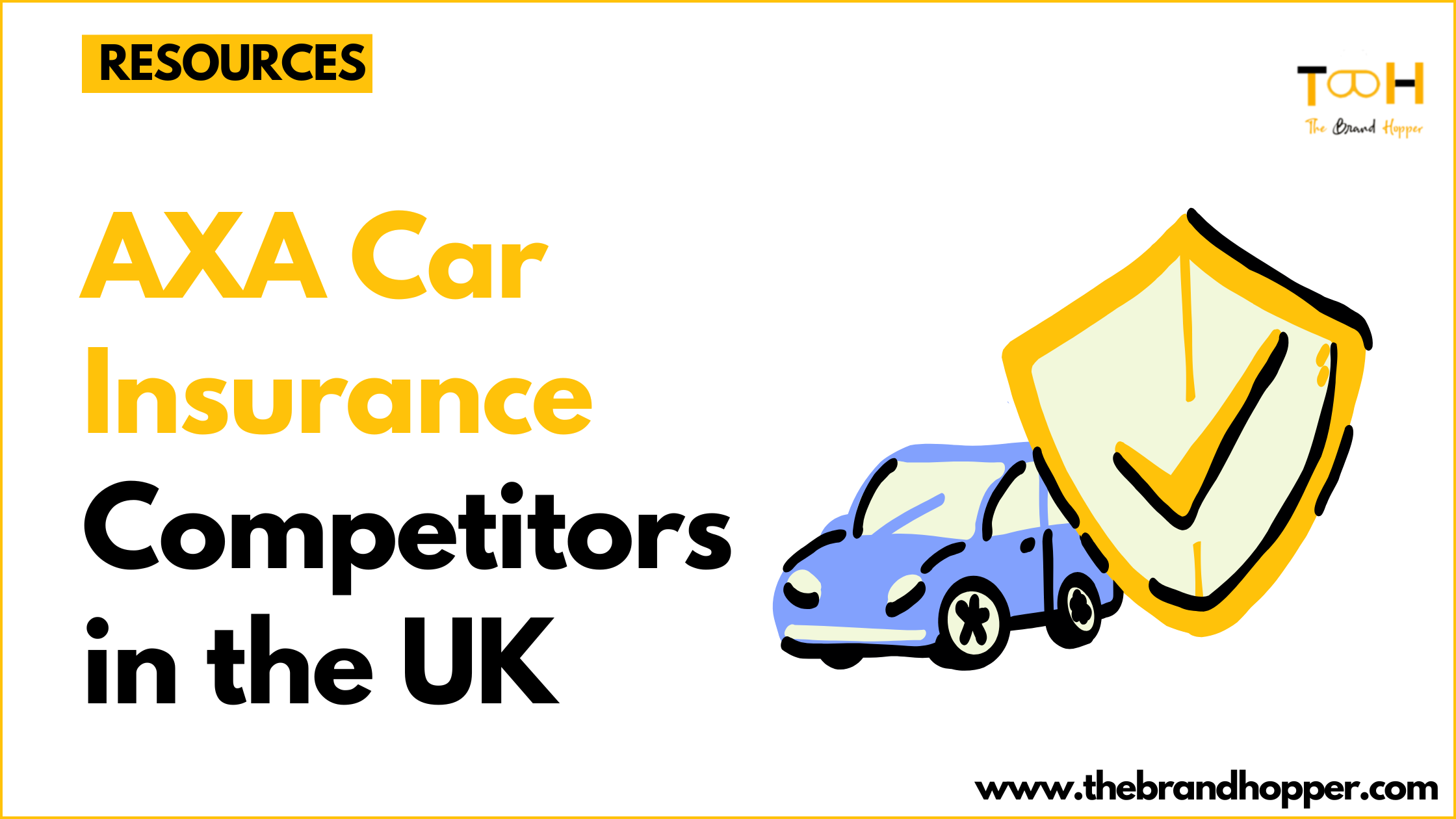AXA Car Insurance Competitors in the UK